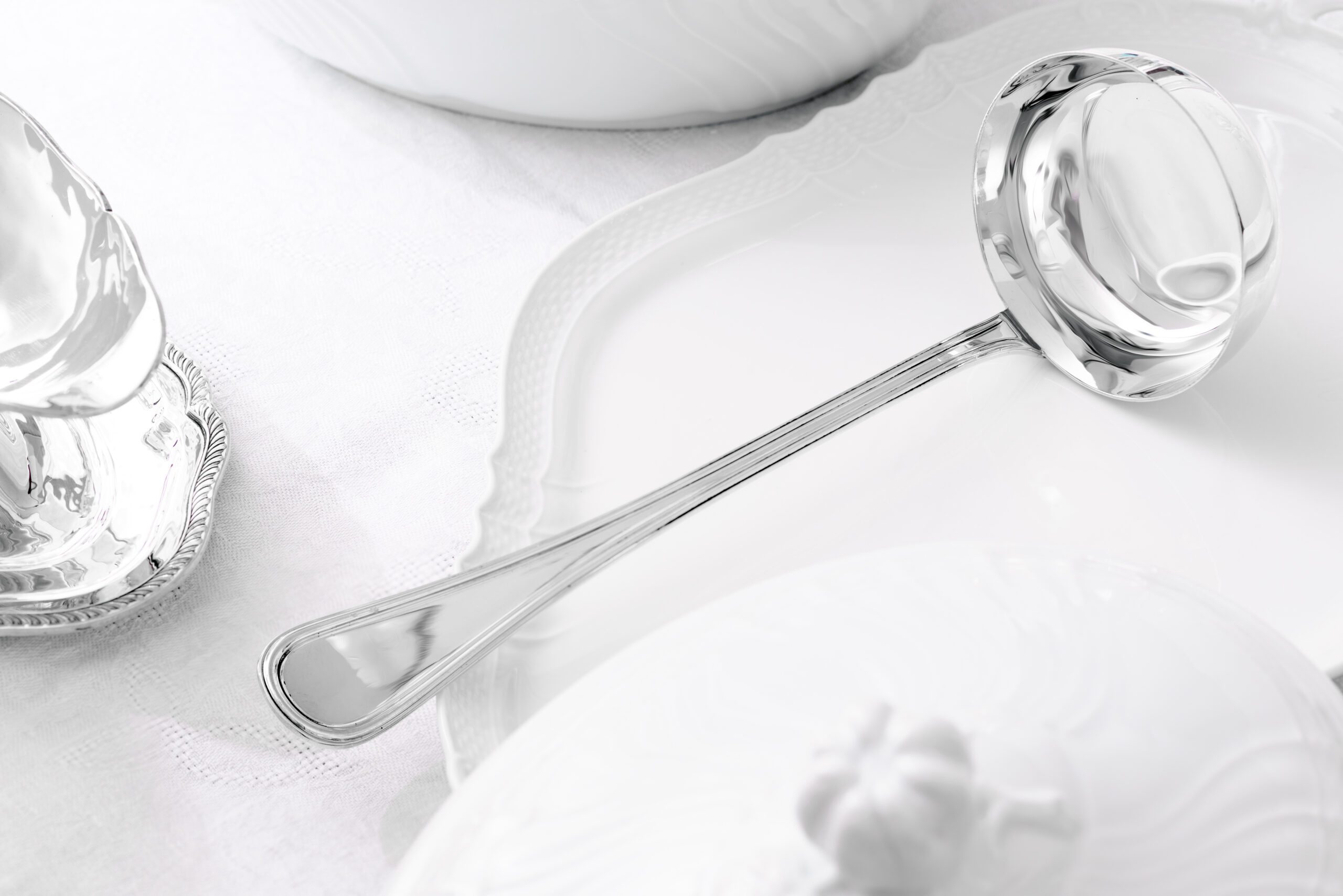 Κουτάλα σούπας αργυρή 800 – Solon Evaggelou Silver
